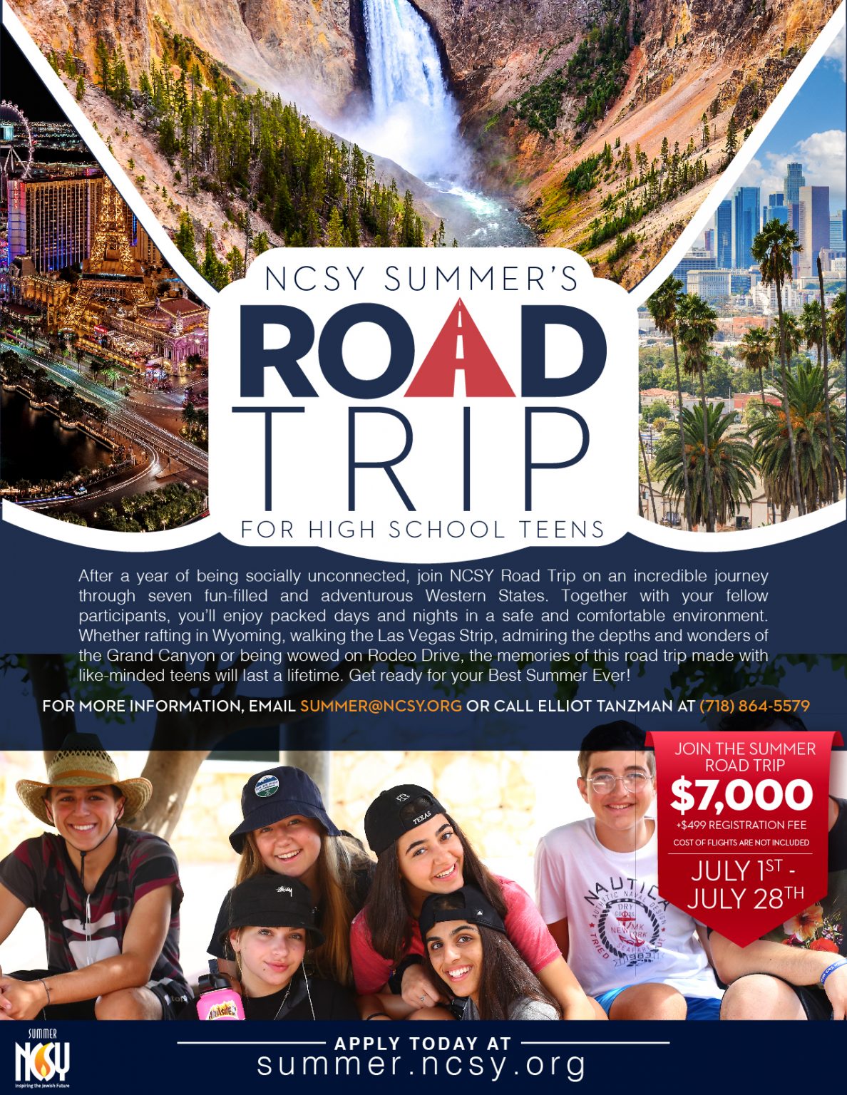 NCSY Road Trip/NCSY West - Summer 2021 - NCSY Summer